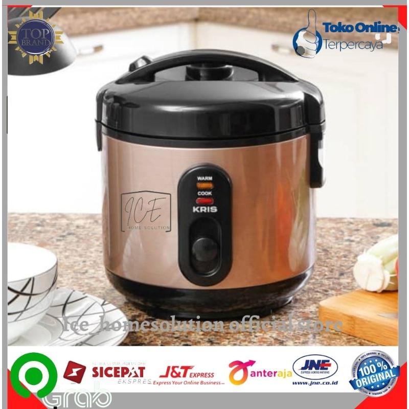 Jual Kris 1 Ltr Rice Cooker Dengan Pot Stainless Steel/rice cooker kris ...