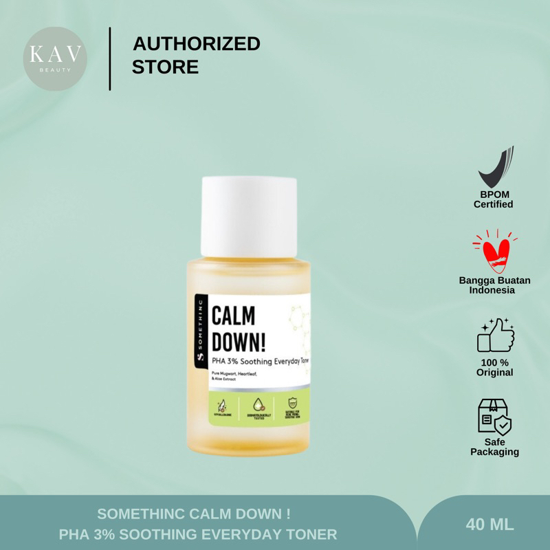 Jual Somethinc Calm down PHA 3% Soothing Everyday Toner | Shopee Indonesia