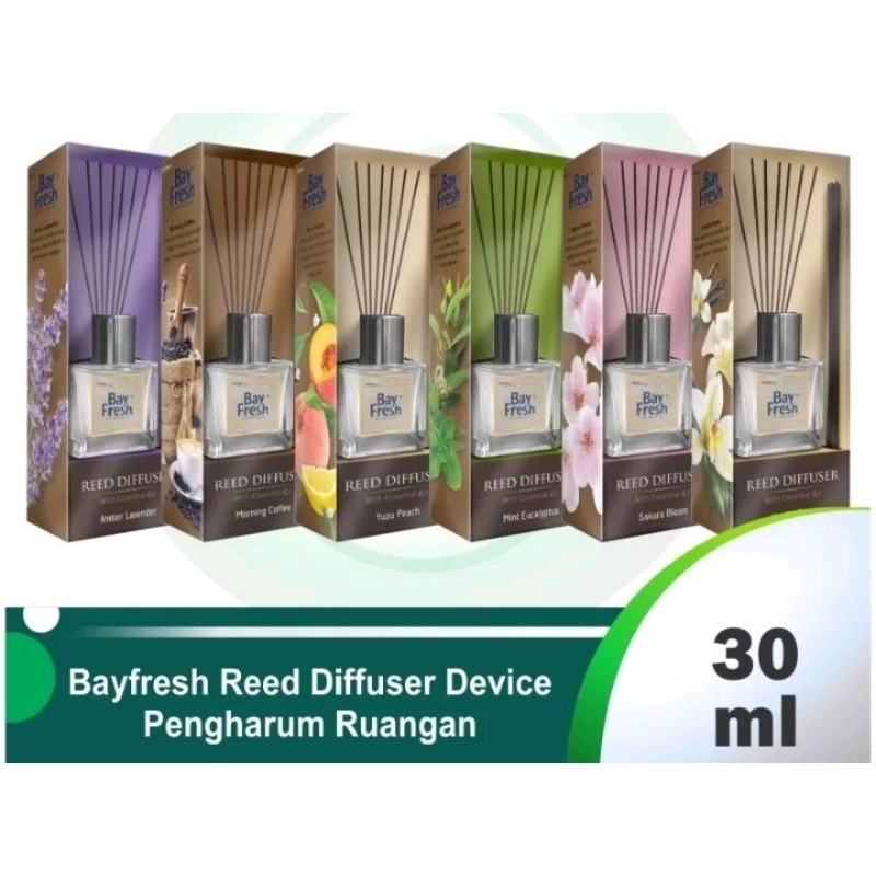 Jual Bayfresh Reed Diffuser Room Freshener Device 30ml | Shopee Indonesia