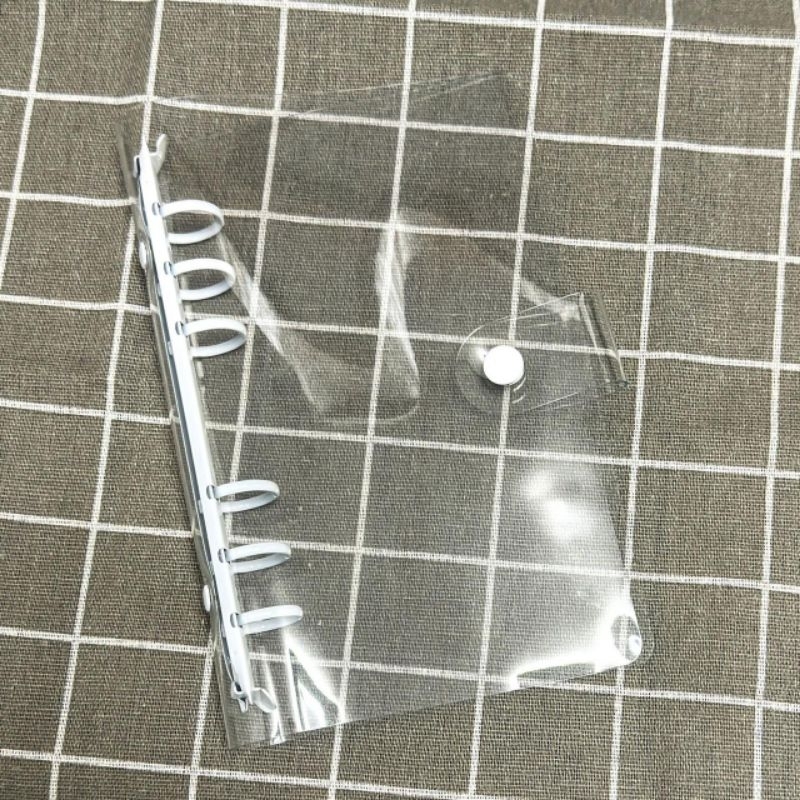 Jual A5 A6 Binder Besi Warna Transparan 6 Ring | Shopee Indonesia