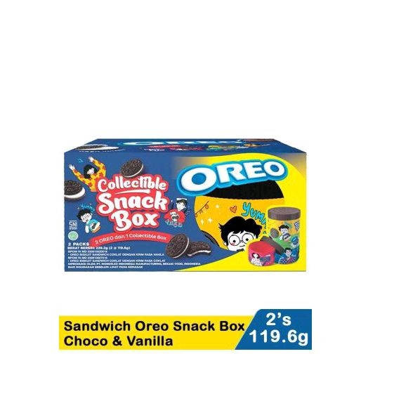 Jual oreo snack box 2x119,6 | Shopee Indonesia