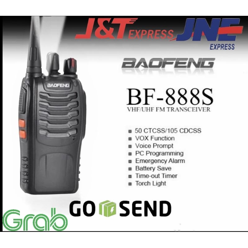 Jual Radio HT BAOFENG BF 888S Walkie Talkie Radio Baofeng BF 888 S UHF | Shopee Indonesia