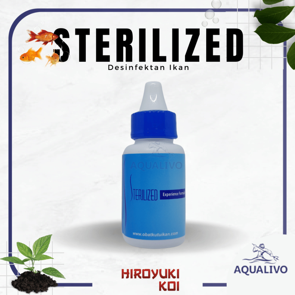 Jual Sterilized Experience Formula Obat Ikan Hias Desinfektan Bakteri ...
