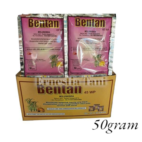 Jual BENTAN 45WP Moluksida Racun Siput Keong 50gram | Shopee Indonesia