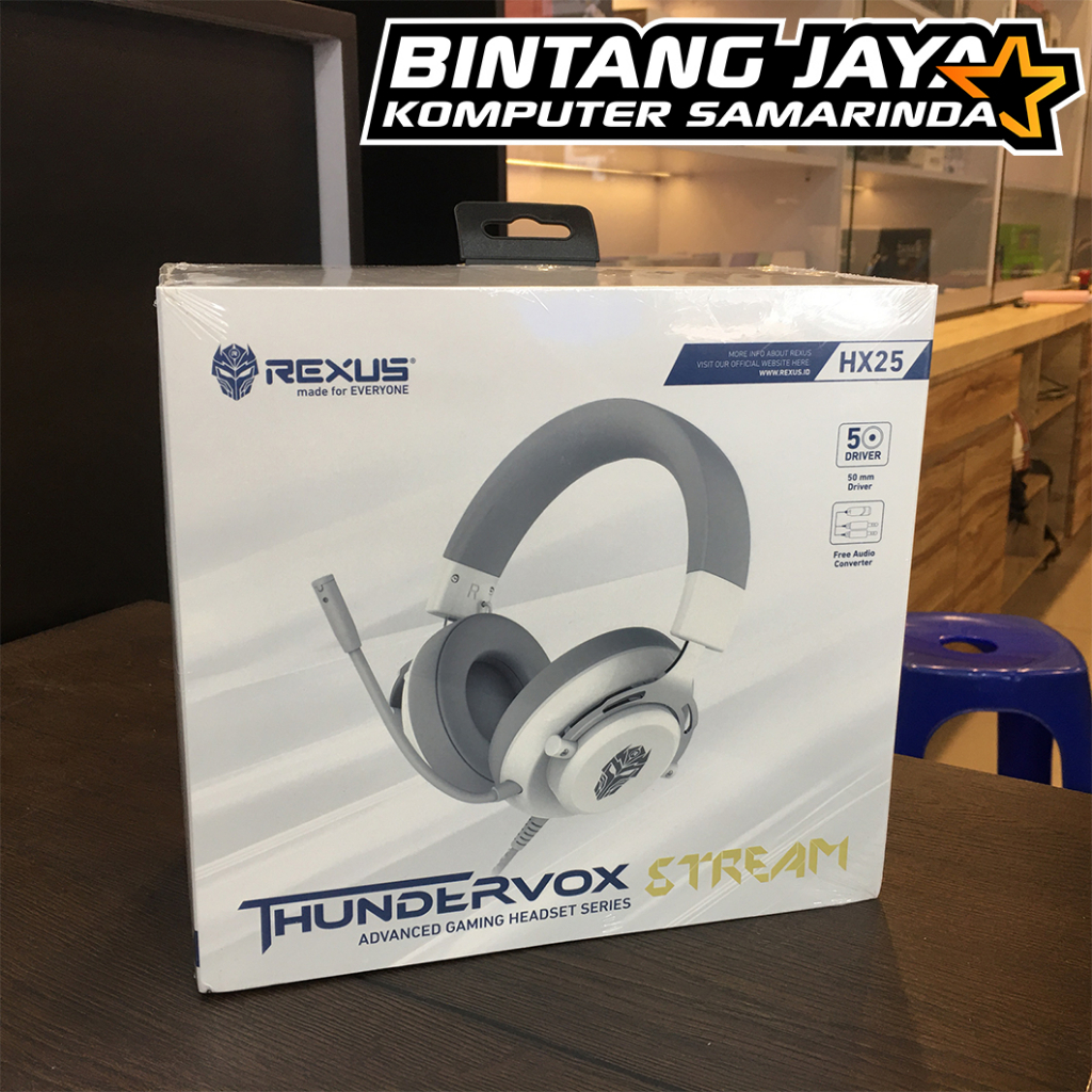 Jual Rexus Thundervox Stream HX25 Wired Gaming Headset | Shopee Indonesia