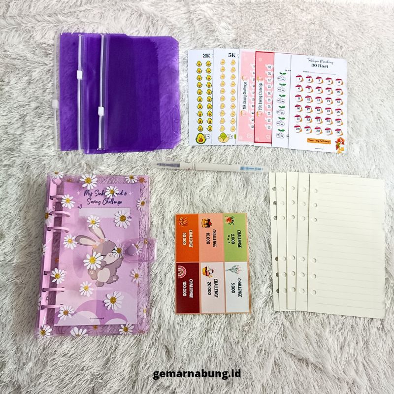 Jual Paket Binder menabung hemat daisy, Paket Binder Keuangan daisy ...
