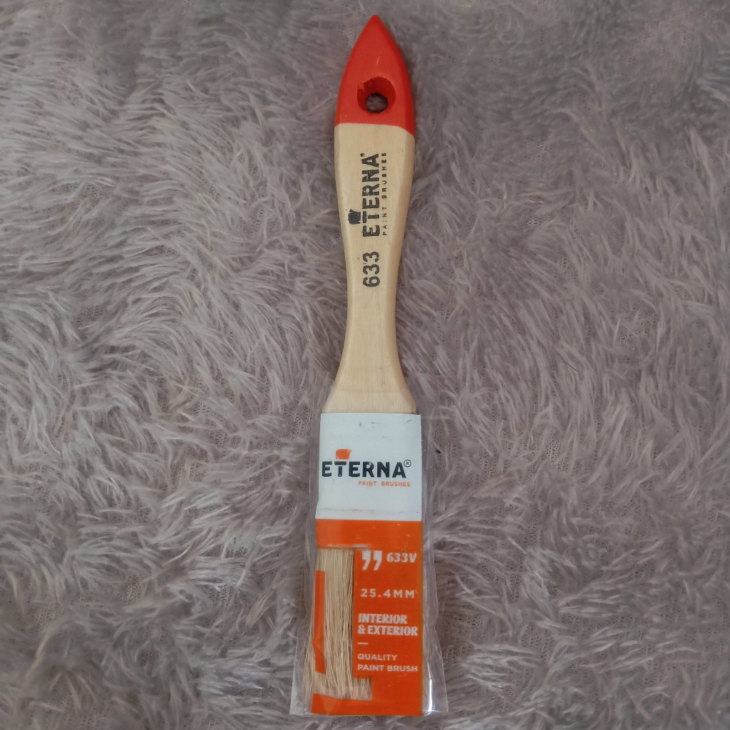Jual Kuas Cat ETERNA Type 633 Ukuran 1" inch Gagang Kayu Kualitas ...