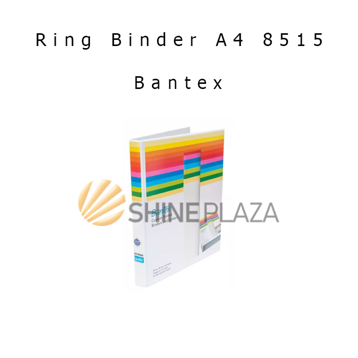 Jual Ordner Bantex A4 Insert Ring Binder 2 Ring O 20mm 8515 - Map Arsip ...