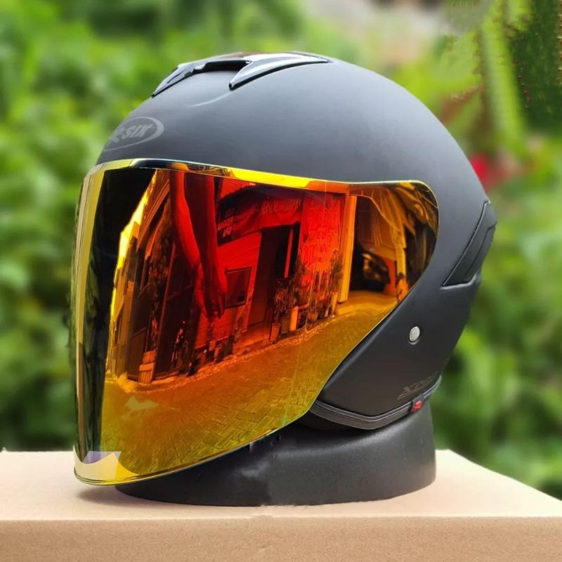 Jual FLAT VISOR HELM R SIX X PRO, R SIX OPTIMUS|VISOR R SIX EVEREST ...
