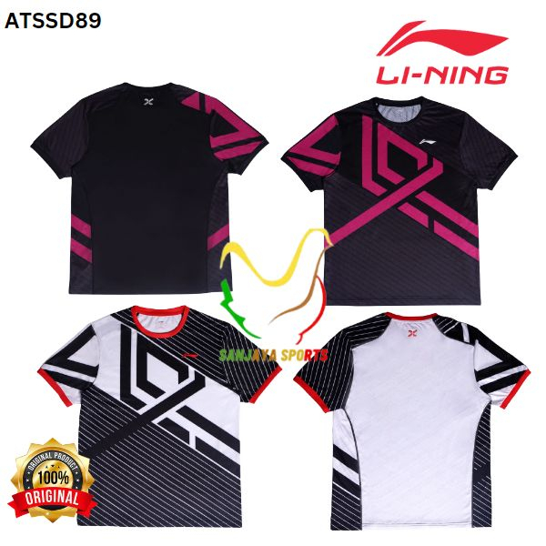 Jual BAJU LINING BADMINTON BULUTANGKIS LINING ATSSD89 ATSSD 89 ORIGINAL ...