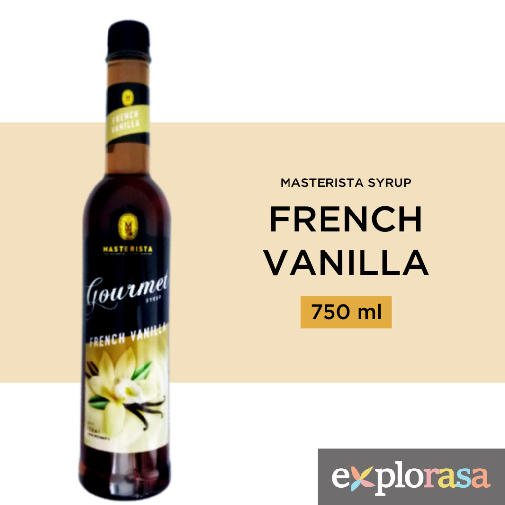Jual Sirup/Syrup/Sirop Minuman Masterista - French Vanilla Syrup 750 ml ...