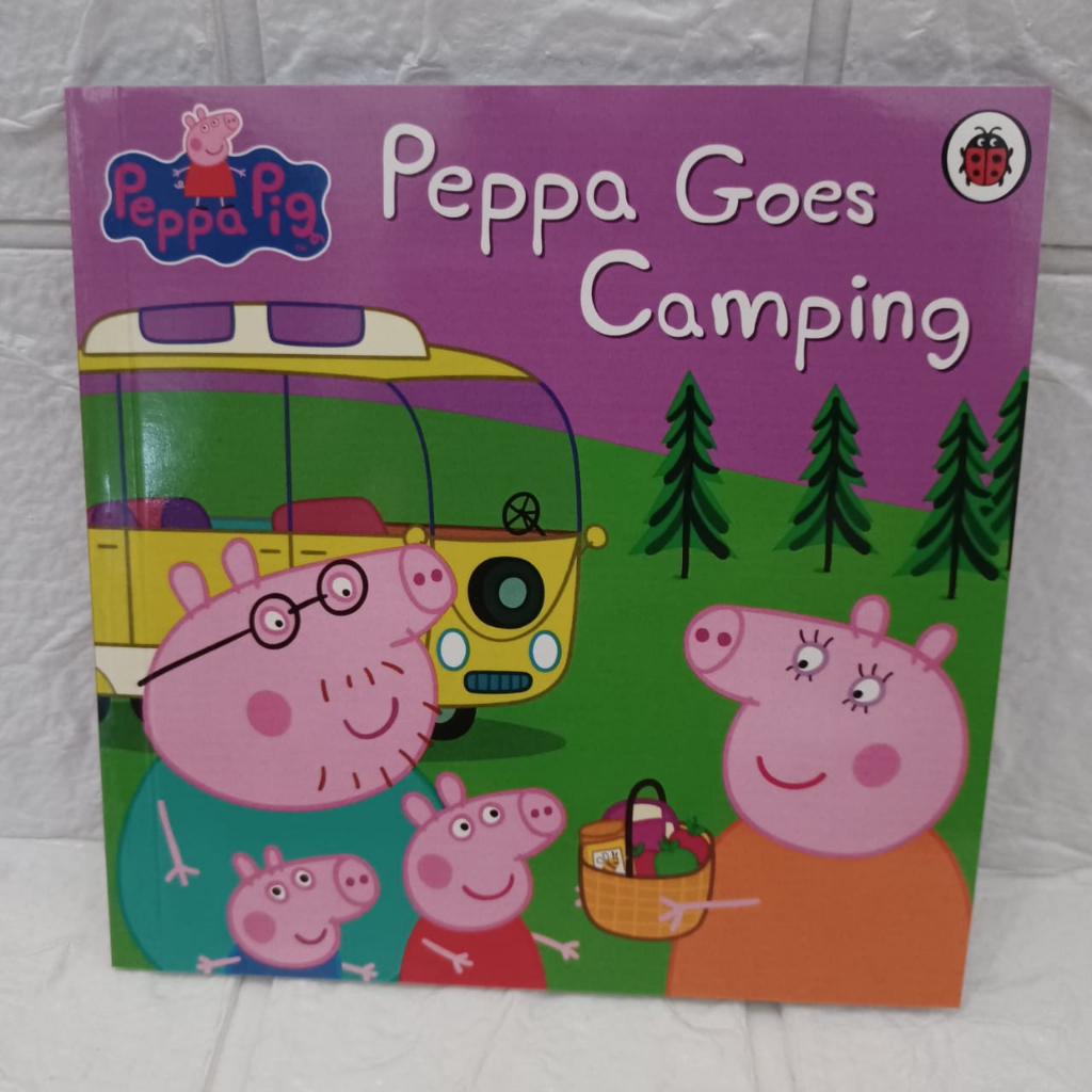 Jual Buku Cerita PEPPA GOES CAMPING Bahasa Inggris Book The Incredible ...