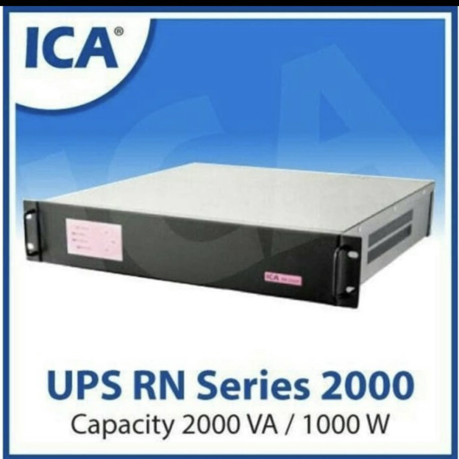 Jual UPS ICA RN2000 RN 2000 2000VA 1000WATT RACKMOUNT SINEWAVE | Shopee Indonesia