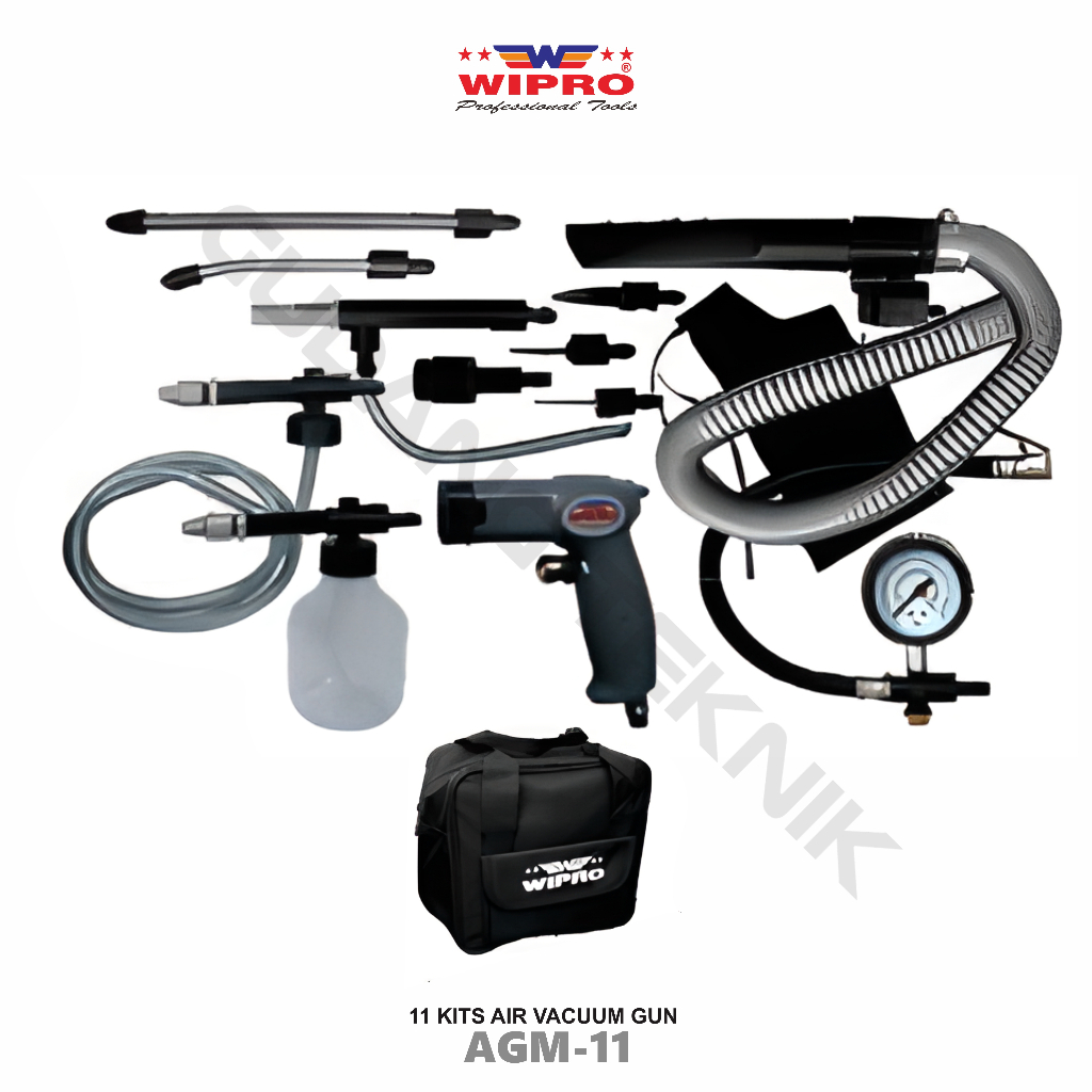 Jual Air Gun Multifungsi SET 11pcs WIPRO AGM-11 / Set Semprotan Angin AGM11 - 11KITS Air Vacuum ...