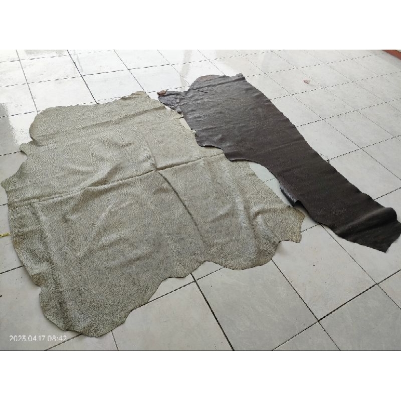 Jual Kulit Sapi Lembaran utuh(kiloan perkg 60rb)baca keterangan 2,40kg ...