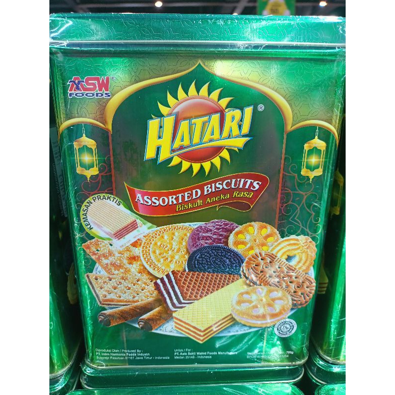 Jual Hatari assorted biscuits 700g | Shopee Indonesia