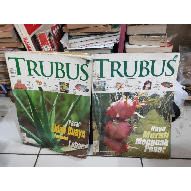 Jual Majalah TRUBUS 2001-2003 an Harga satuan | Shopee Indonesia
