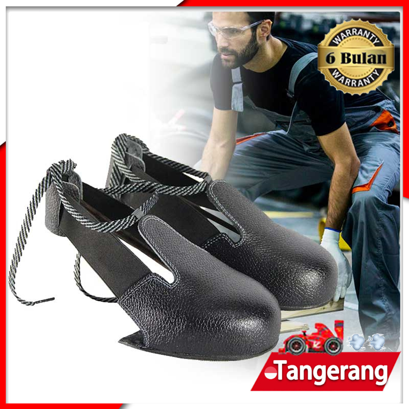Jual Safety Toe Cap Overshoe Visitor Toe Guard Safety Shoes Kepala Besi ...