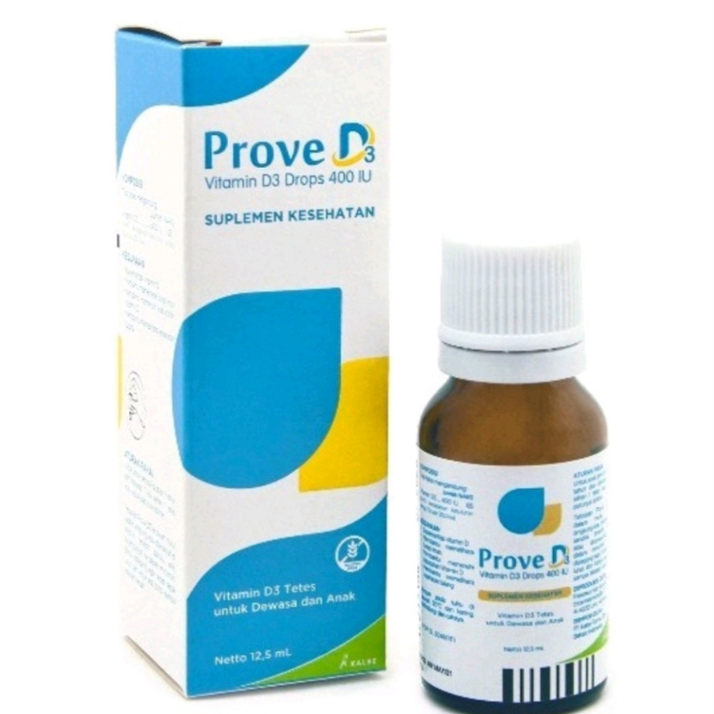Jual Prove D3 Drop Vitamin D3 400 IU Tetes 12.5mL/Vitamin D/Daya Tahan ...