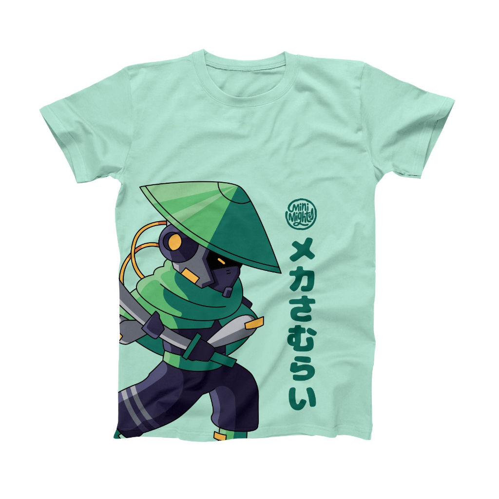 Jual Mini Mighty Baju Anak Kaos Anak Mecha Samurai Series Mint | Shopee ...