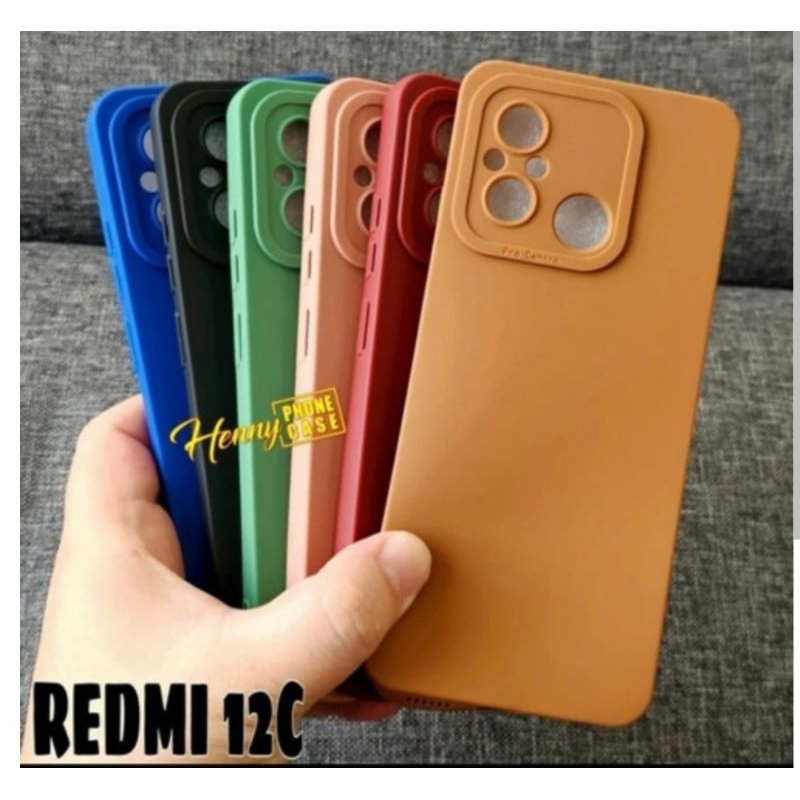 Jual Softcase Silikon Case Pro Camera Xiaomi Redmi 12C | Shopee Indonesia