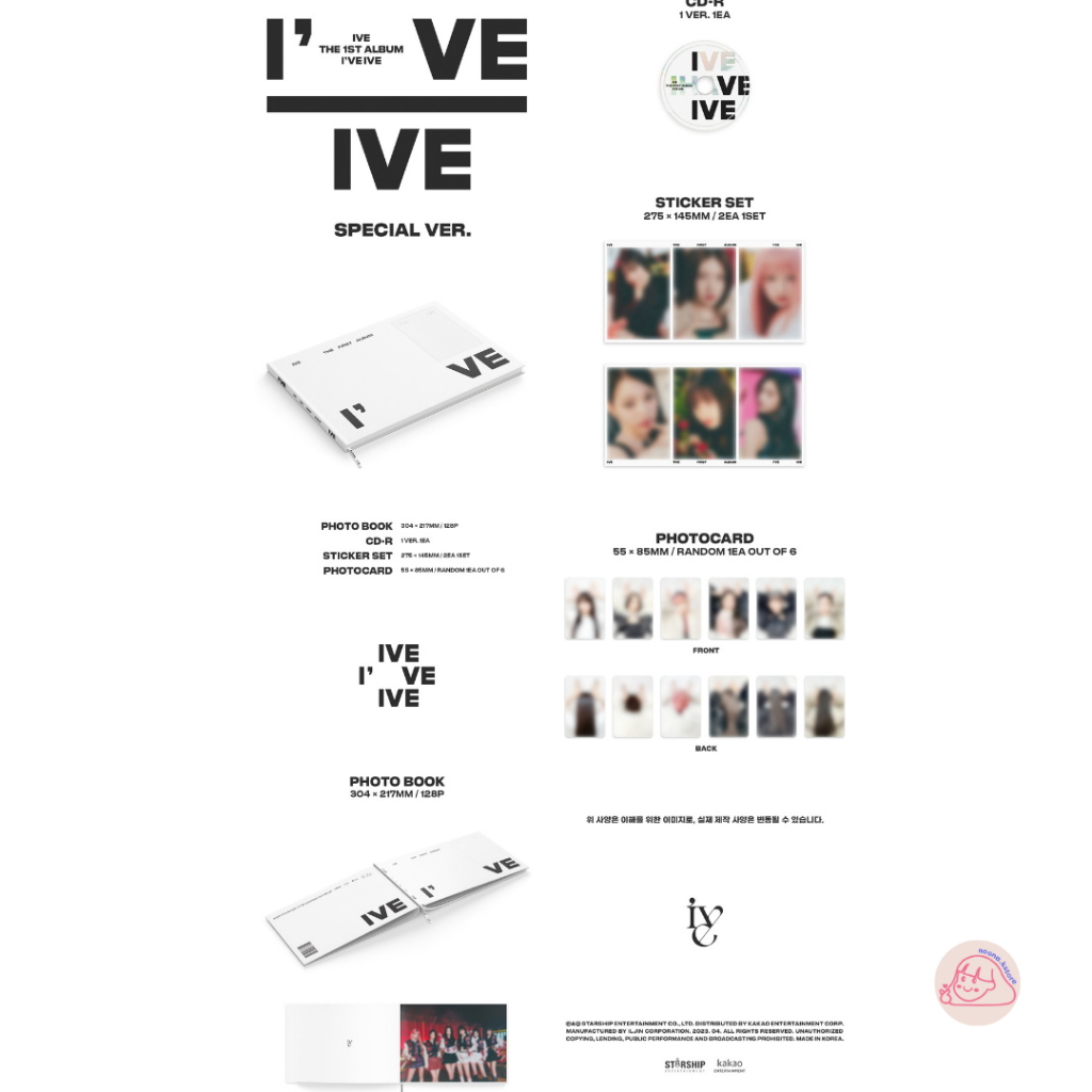Jual [PO] IVE THE 1ST ALBUM - I've IVE (Special Ver.) | Shopee Indonesia
