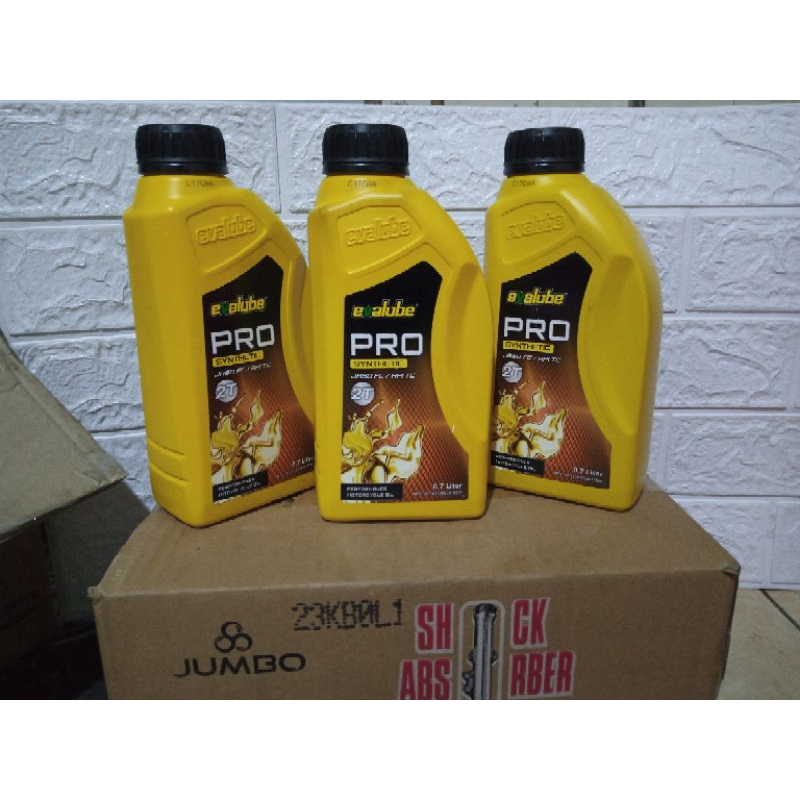 Jual Oli Evalube pro 2T 100% original | Shopee Indonesia