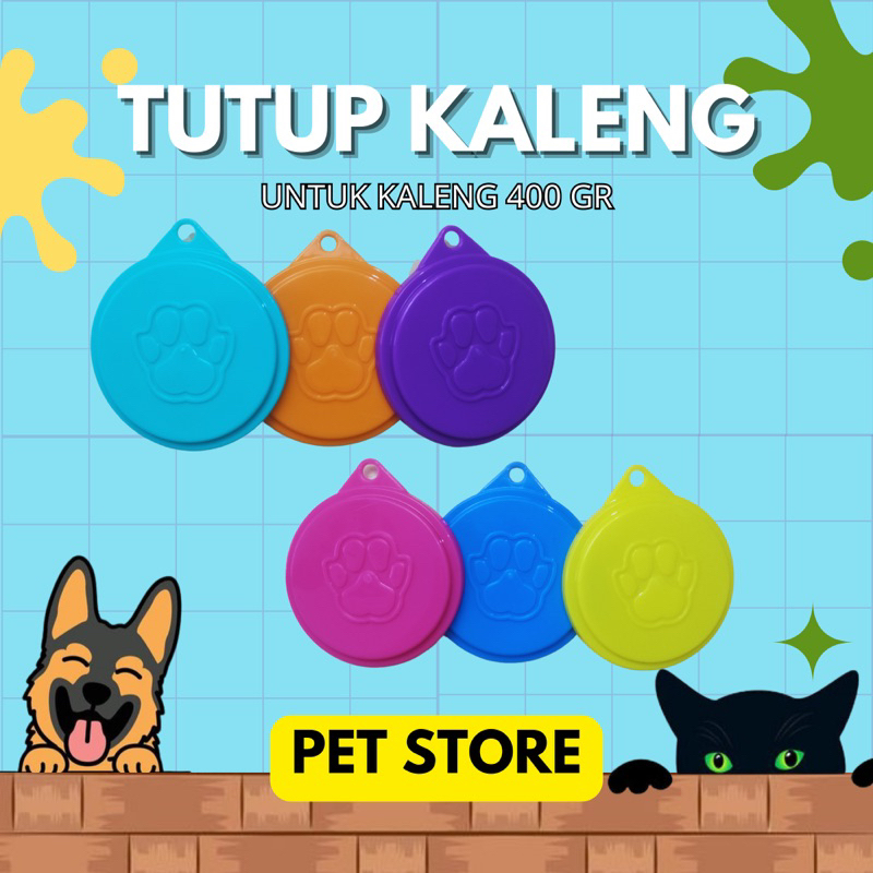 Jual Tutup kaleng / Penutup Makanan Kaleng Kucing | Shopee Indonesia