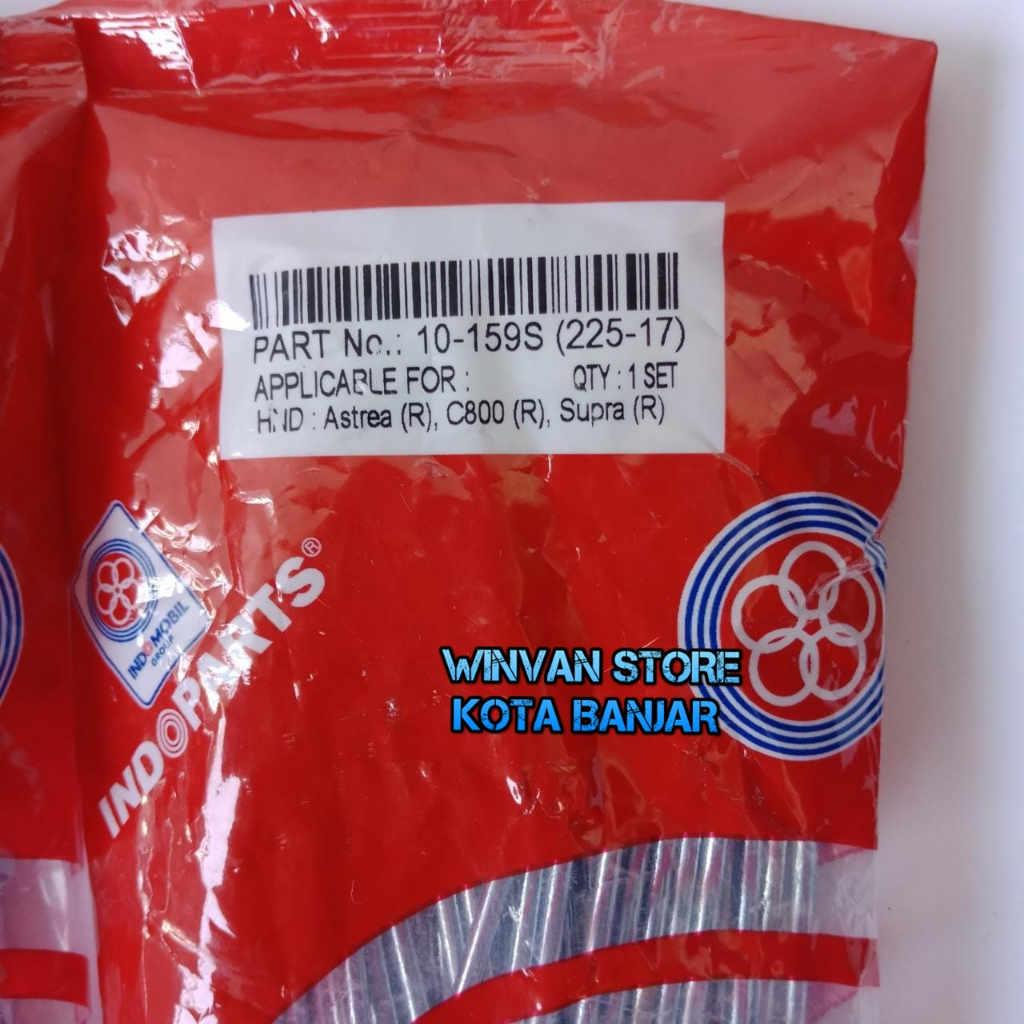 Jual Jari jari ruji motor ukuran 10 159s (225/17) - C70 C700 Supercup ...