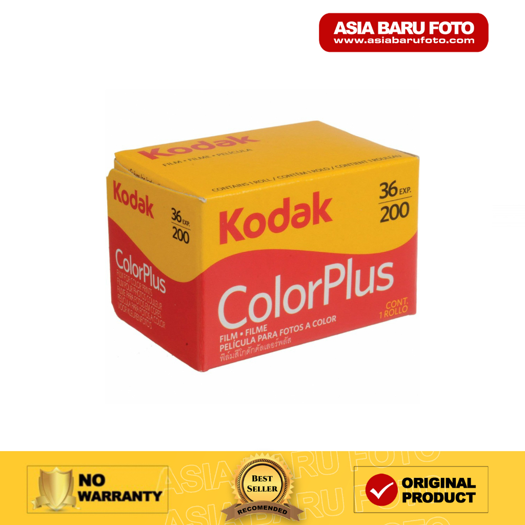Jual KODAK Colour Plus Roll Film 35mm , iso 200 ~ 36exp | Shopee Indonesia