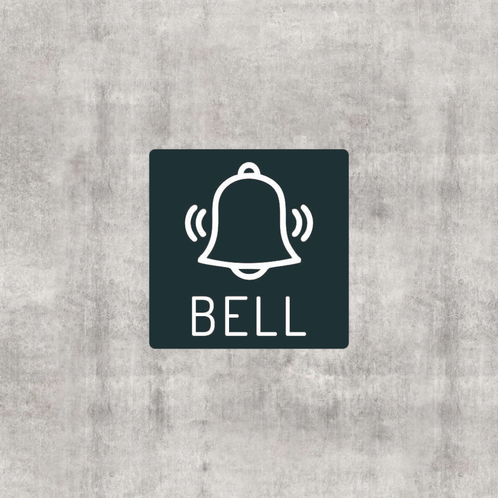 Jual Bell Sign Tanda Bel Tombol Penanda Akrilik Rumah | Shopee Indonesia