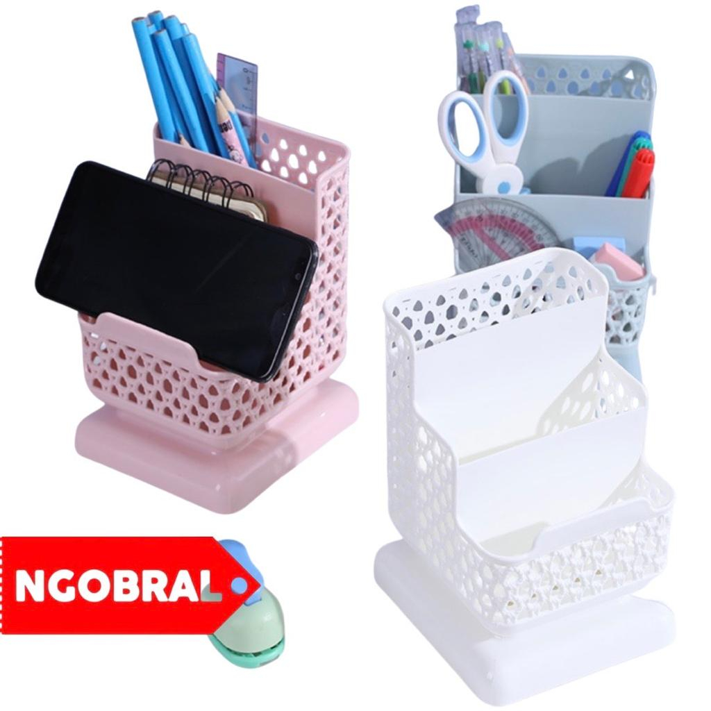 Jual Rak Meja Tempat Alat Tulis 3 Susun/ Rak Organizer Tempat ATK ...