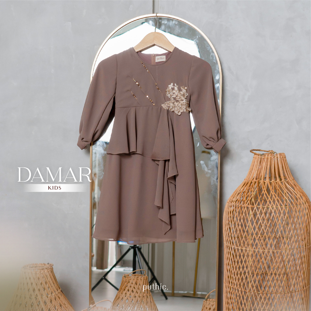 Jual PUTHIC - DAMAR KIDS||READY STOCK||KIDS ANAK DRESS ANAK DRESS ...