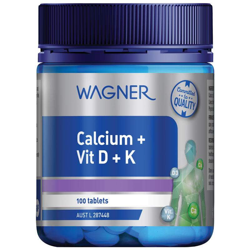Jual Wagner Calcium + Vit D + K - 100 Tablets | Shopee Indonesia
