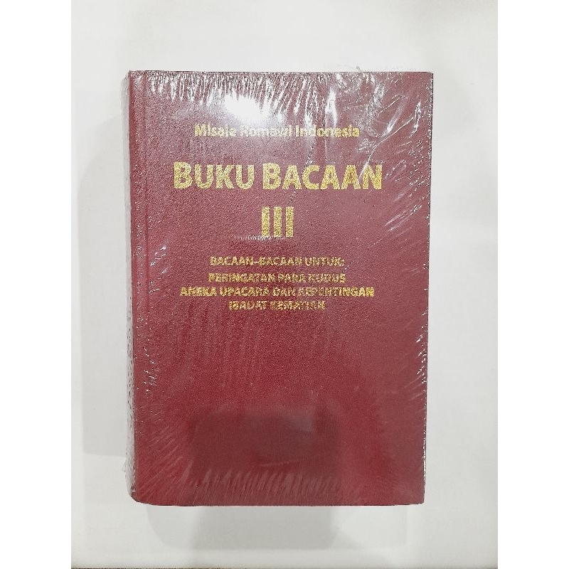 Jual Buku Bacaan Misa III Harian | Shopee Indonesia