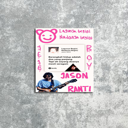 Jual Poster Dinding Jason Ranti | Shopee Indonesia