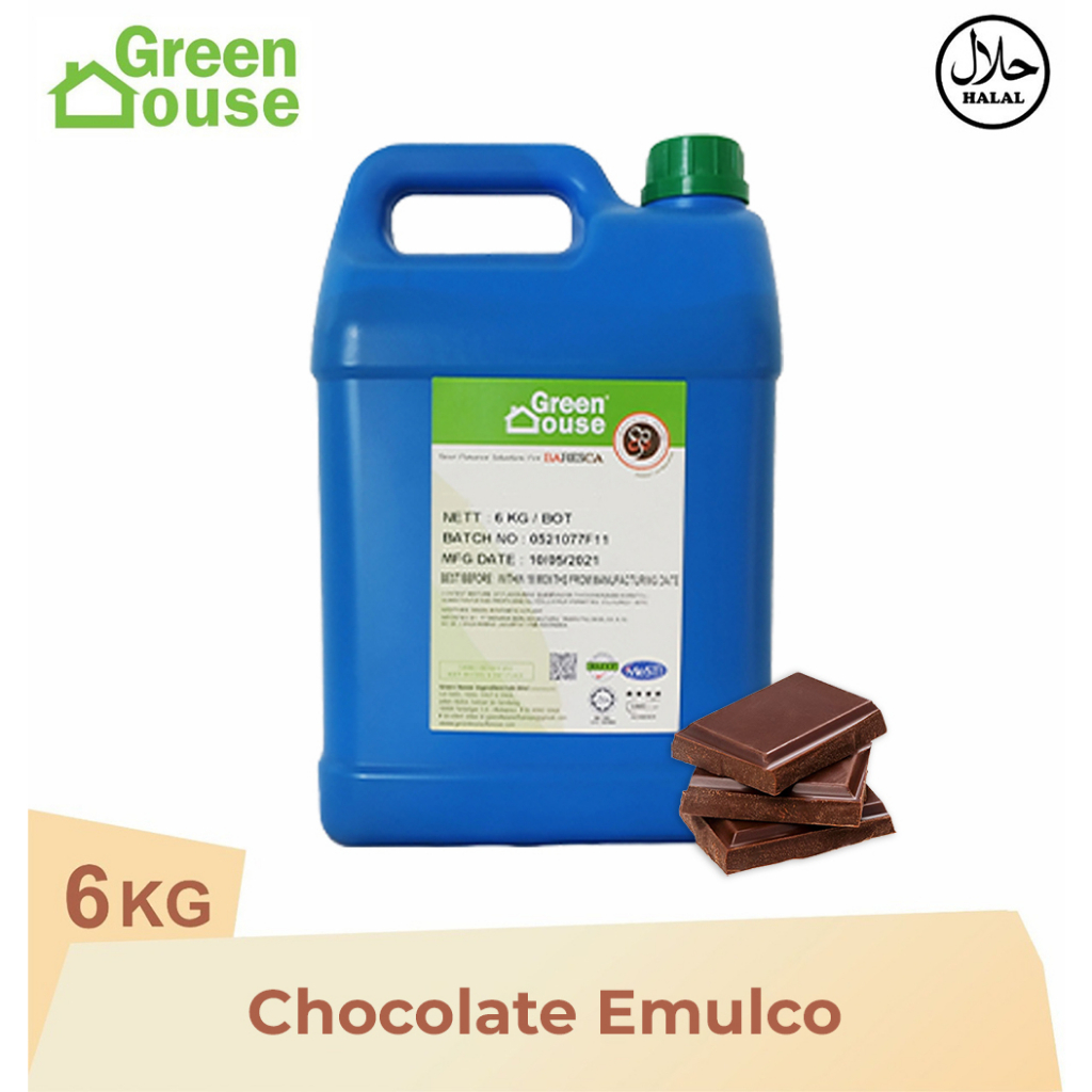 Jual Green House Chocolate Emulco - Perisa Malaysia Pasta Warna Cokelat ...