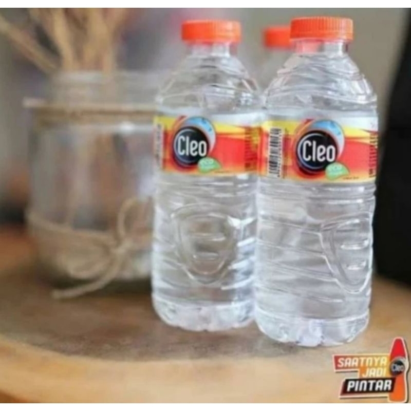 Jual Ay00! cleo air mineral 220ml / air mineral cleo botol kecil 220 ml ( isi 24 botol) | Shopee ...