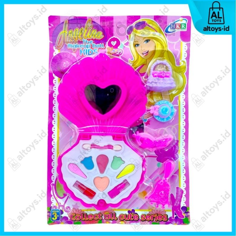 Jual Aneka Mainan Makeup Kerang Lollipop Donat Anak Perempuan Rias dan ...