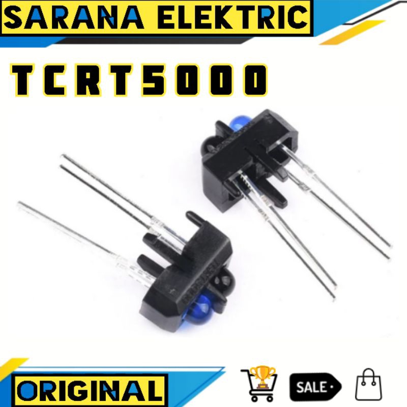 Jual TCRT5000 INFRARED REFLECTIVE SENSOR PHOTOELECTRIC TCRT 5000 TRACER ...