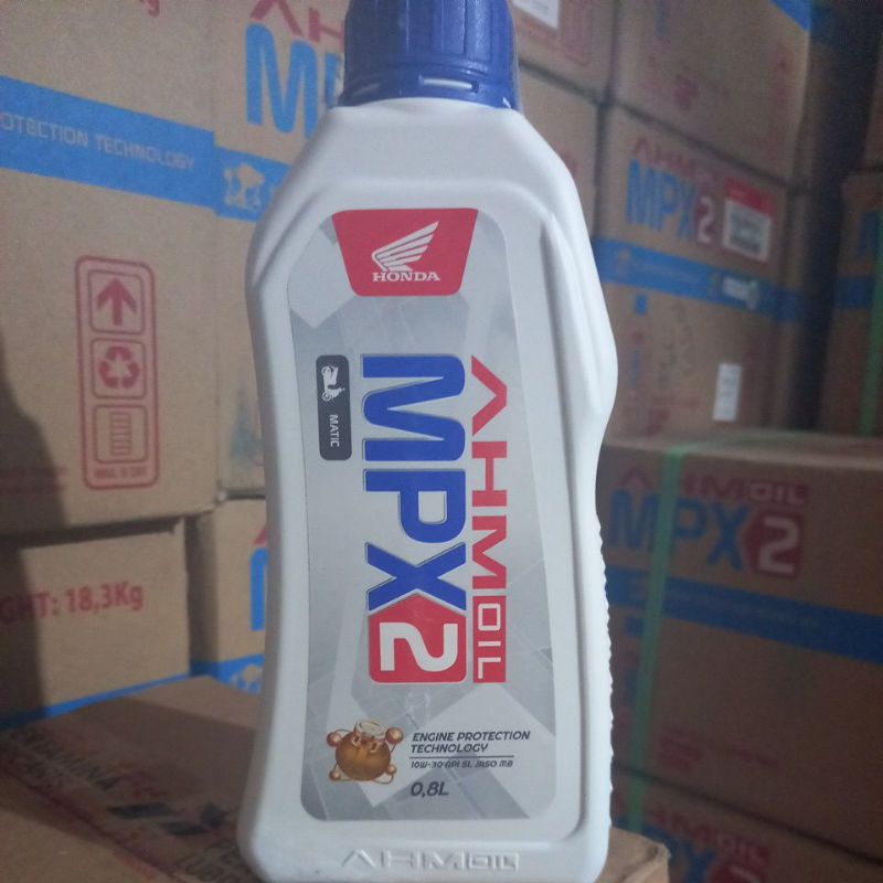 Jual AHM OIL MPX 2 800 ML 10 W-30 AVSL OLI MATIC MPX 2 KUALITAS ...
