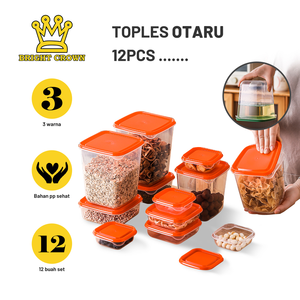 Jual Bright Crown Toples Rumoi Smoke Sealware set isi 12pcs FREE DUS ...