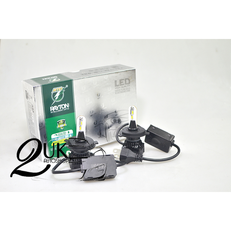 Jual Lampu Utama Mobil LED Headlight Headlamp RAYTON RTD A7 H4 6000K 25W 12/24V Putih | Shopee ...