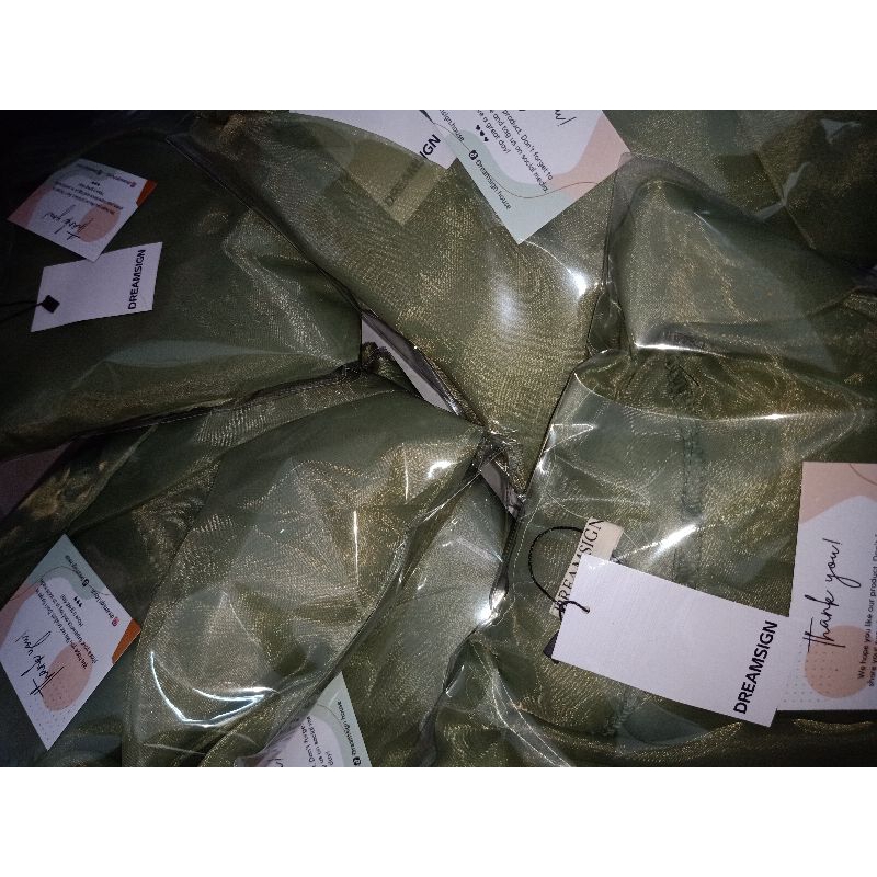 Jual READY STOCK outer organza / outer kondangan / rompi organza ...