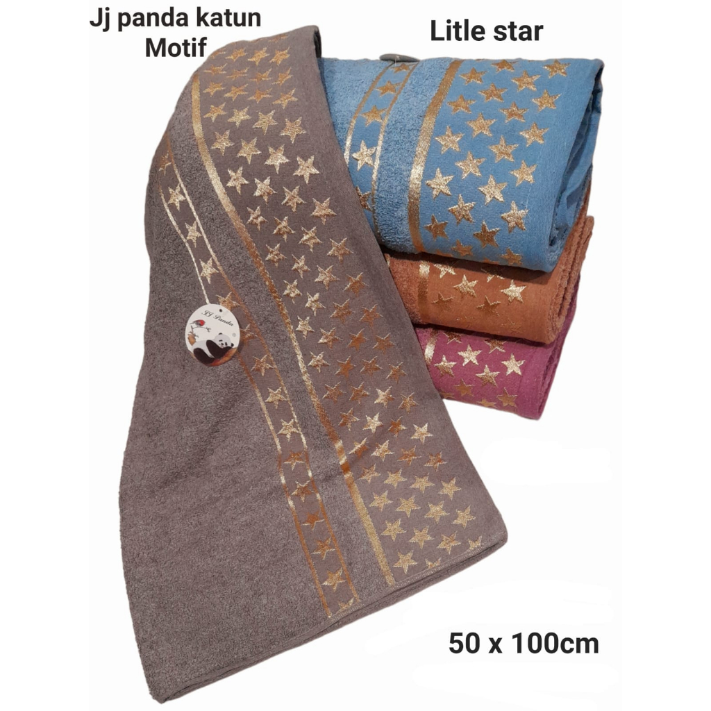 Jual JH Handuk JJ Panda Motif Katun uk 50x100 Paling Murah | Shopee ...