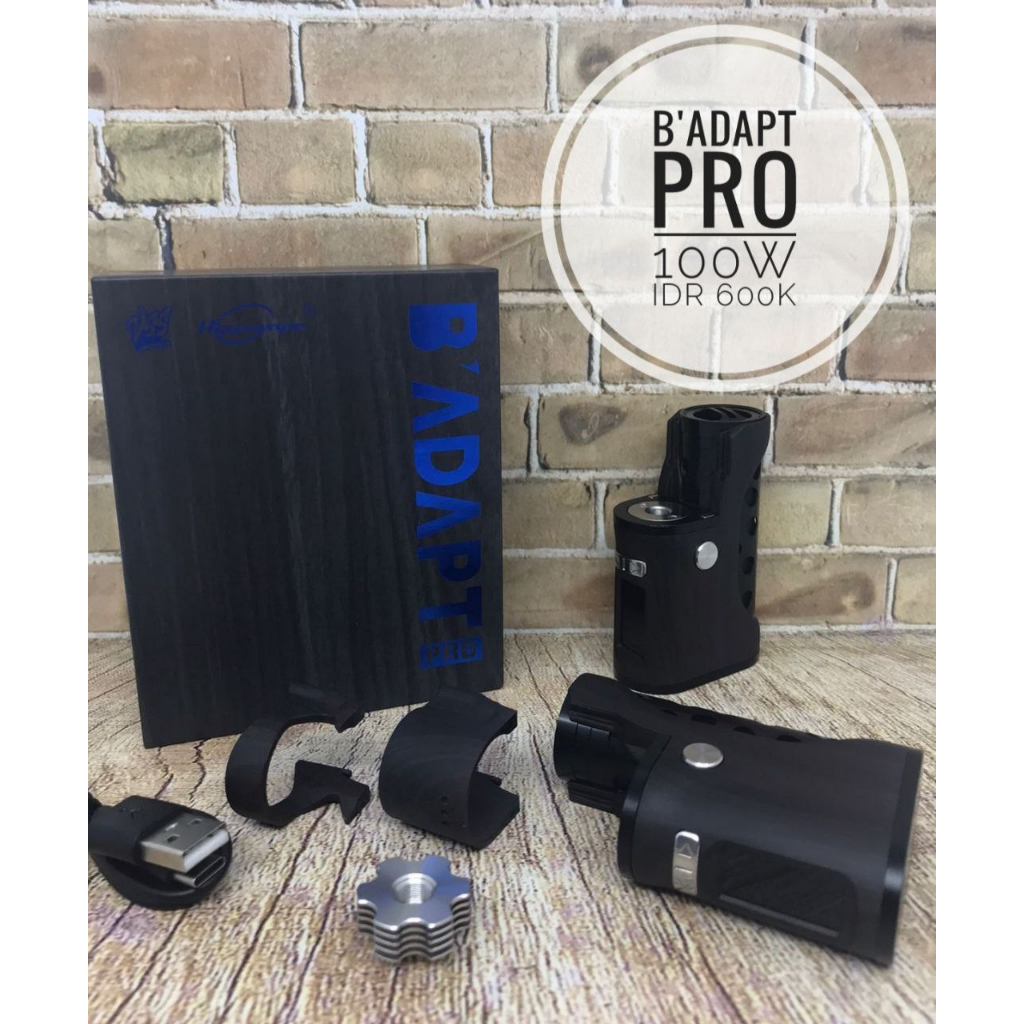 Jual B'adapt Pro 100w SBS Mod by VSS Project Hippovape | Shopee Indonesia