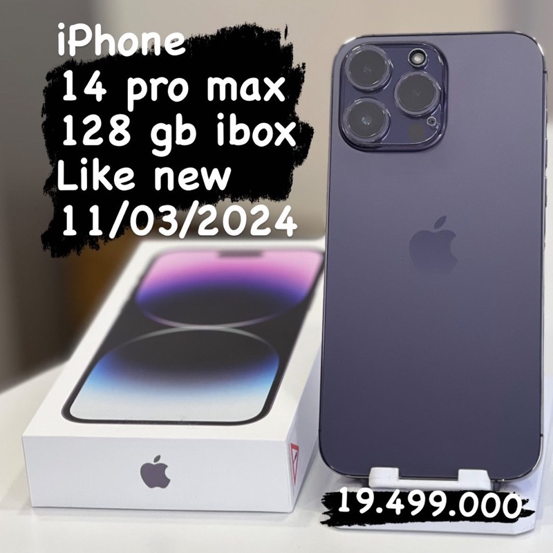 Jual Seken iphone 14 pro max 128 gb ibox | Shopee Indonesia