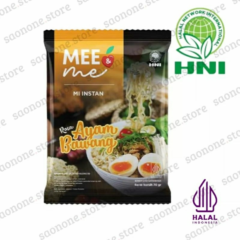 Jual Harga satuan Mee and Me varian ayam jamur&ayam bawang HNI original 100% | Shopee Indonesia