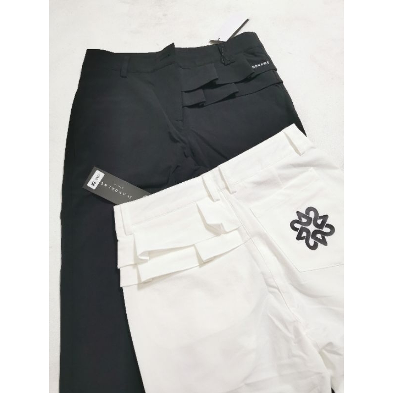 Jual st andrews ruffle golf long pants celana golf wanita | Shopee ...