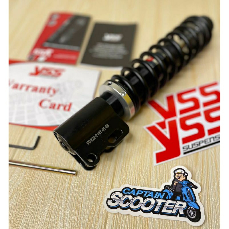 Jual Shockbreaker Shock YSS X Pro Low Fitment 185mm Vespa Primavera ...